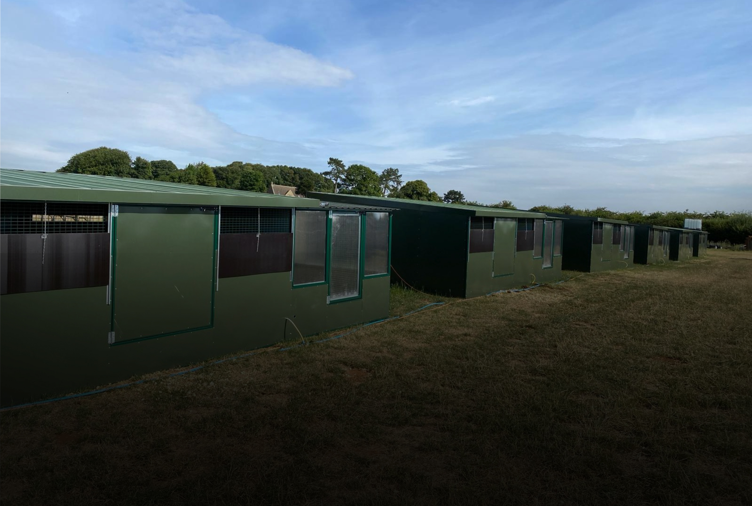 Insulated metal sheds - Hest Fencing